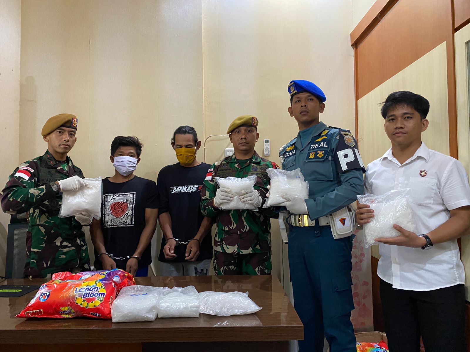 Yon Arhanud 8/MBC Berhasil Gagalkan Penyelundupan Sabu-Sabu | swaraetam.com